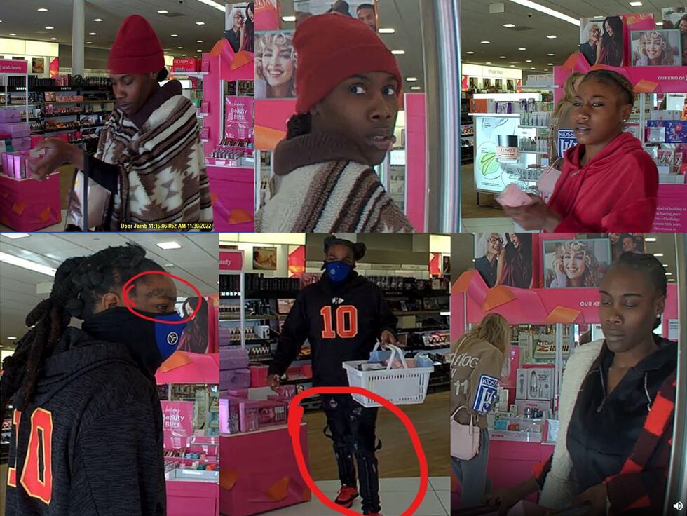 Overland Park police try to ID individuals following beauty store thefts Overland Park police try to ID individuals following beauty store thefts